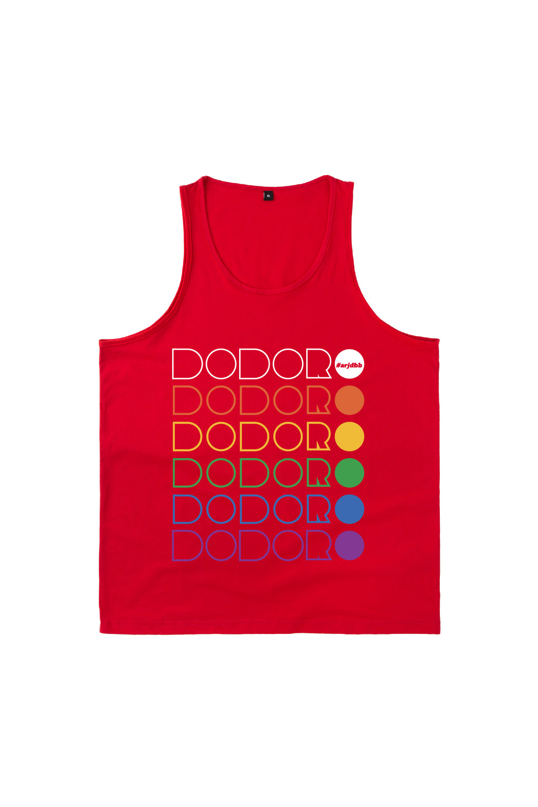 DODORO Tank in Red | #arjdbb® – ARJD BRO BEARS