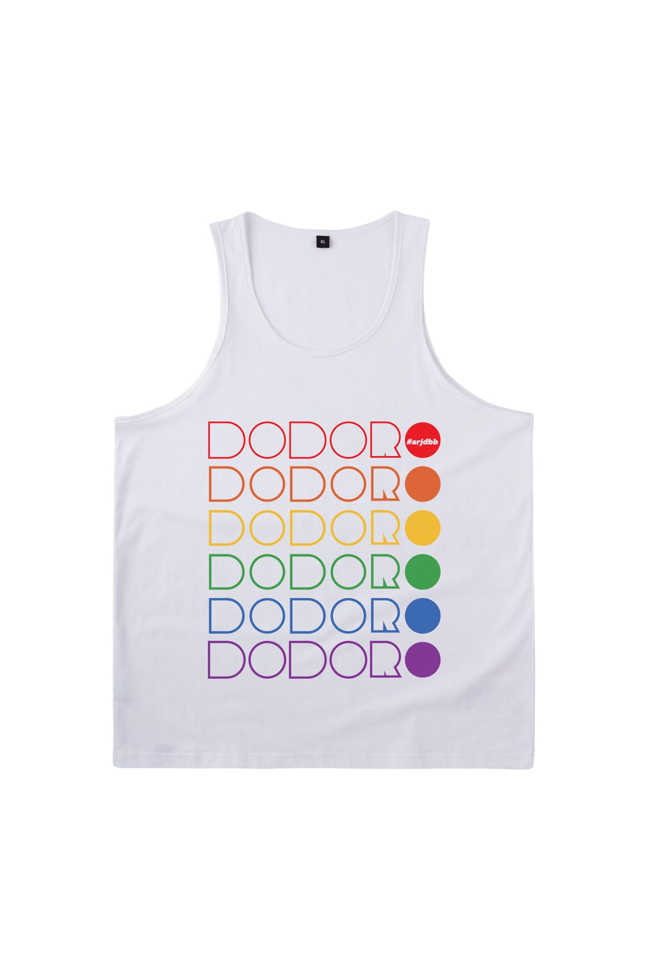 DODORO Tank in White | #arjdbb® – ARJD BRO BEARS